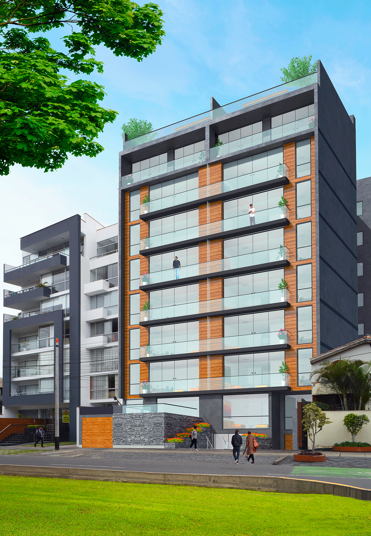 Multifamiliar Central Park | Aro Arquitectos