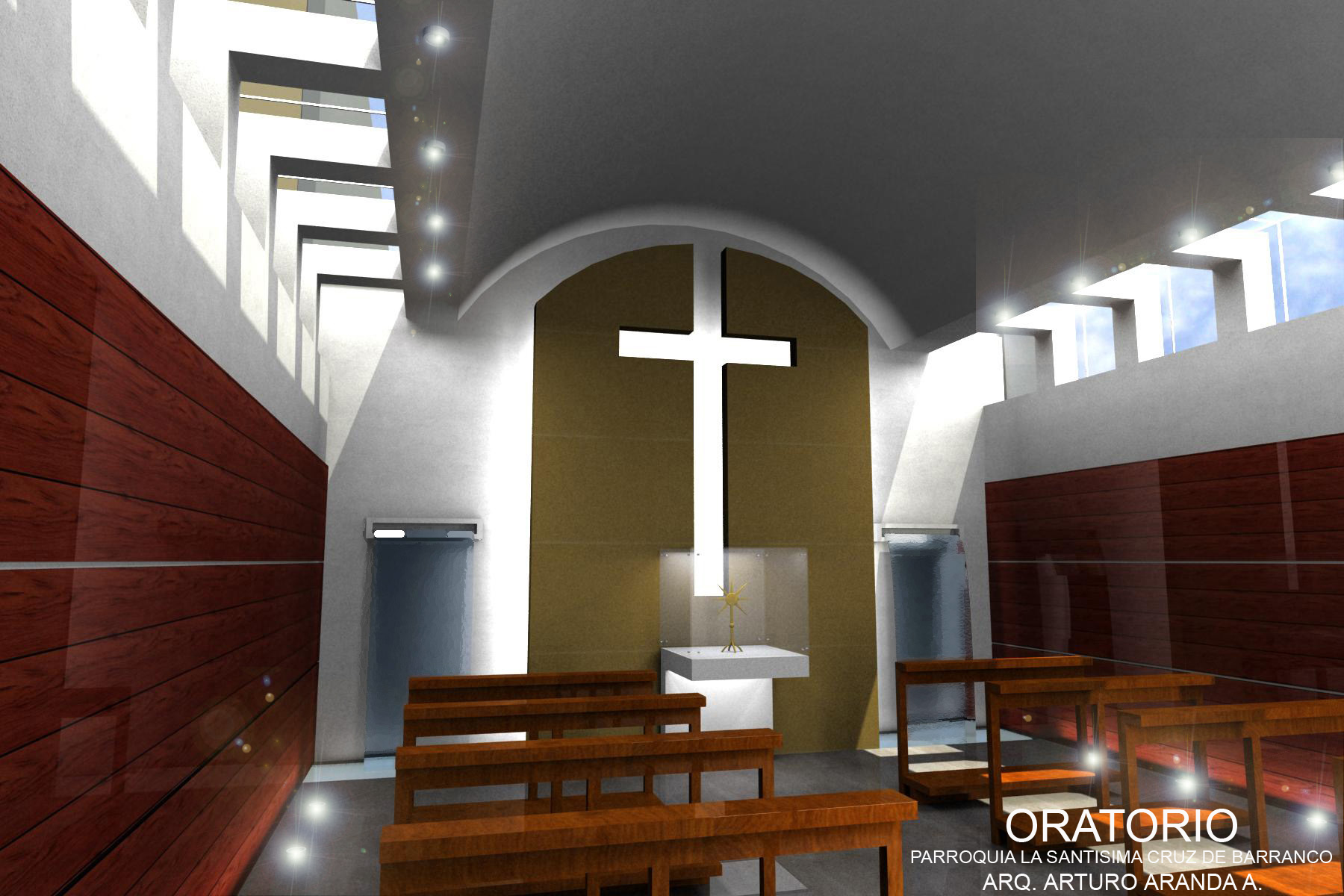 Capilla para la Iglesia de la Santisima Cruz | Aro Arquitectos